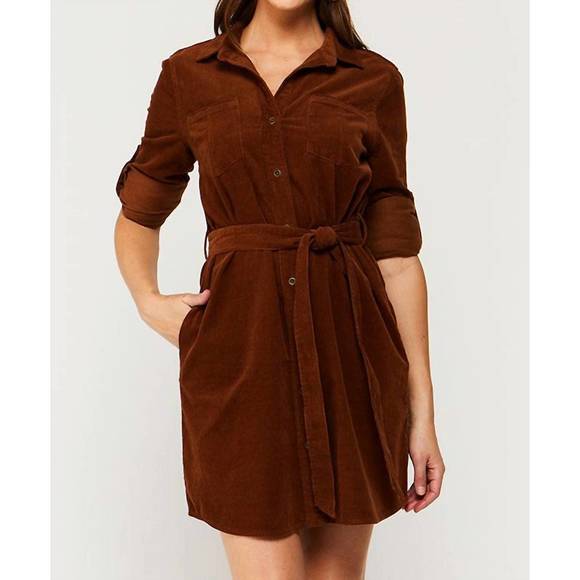 Velvet Heart | Dresses | New Velvet Heart Delilah Dress In Brown | Poshmark